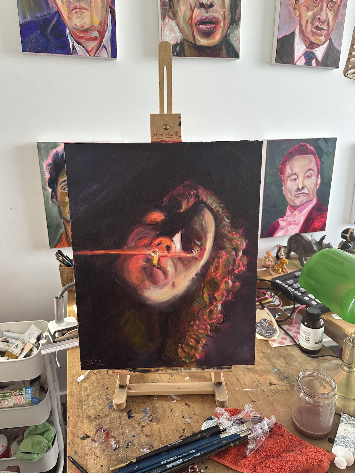 New Painting: Skunk Water Smoke – Caitlin Johnstone